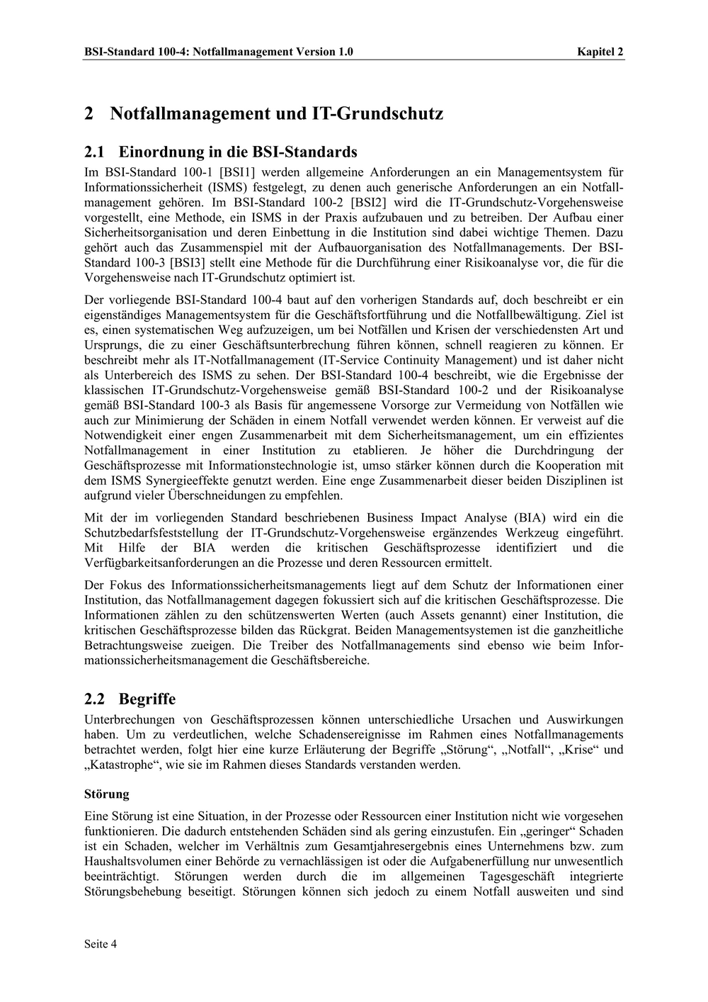 BSI-Standard 100-4 - FragDenStaat