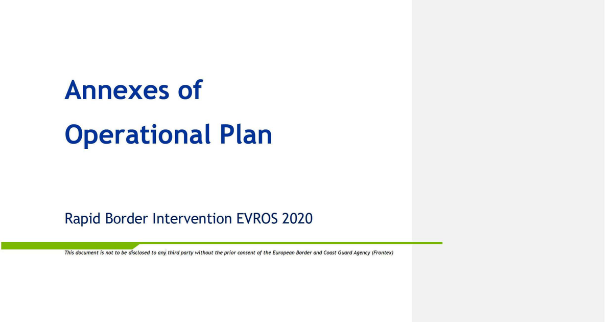 OPLAN RBI Evros 2020 - Annexes_black.pdf - FragDenStaat