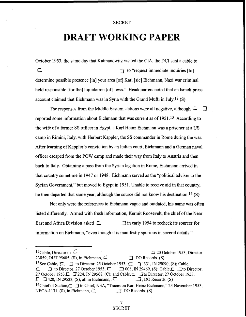 CIA AND NAZI WAR CRIM. AND COL. CHAP. 11-21, DRAFT WORKING PAPER_0004 ...