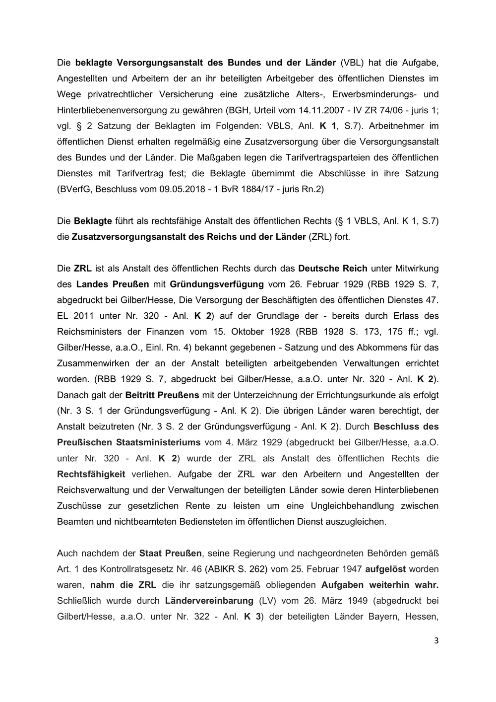 Versorgungsanstalt des Bundes und der Länder: Wir klagen gemeinsam mit ...