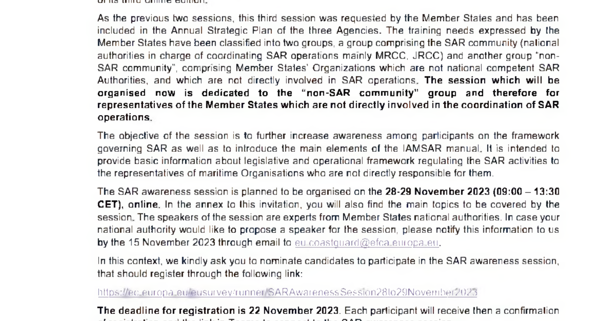 invitation-sar-awareness-session-efca-emsa-frontex-redacted-to-release ...